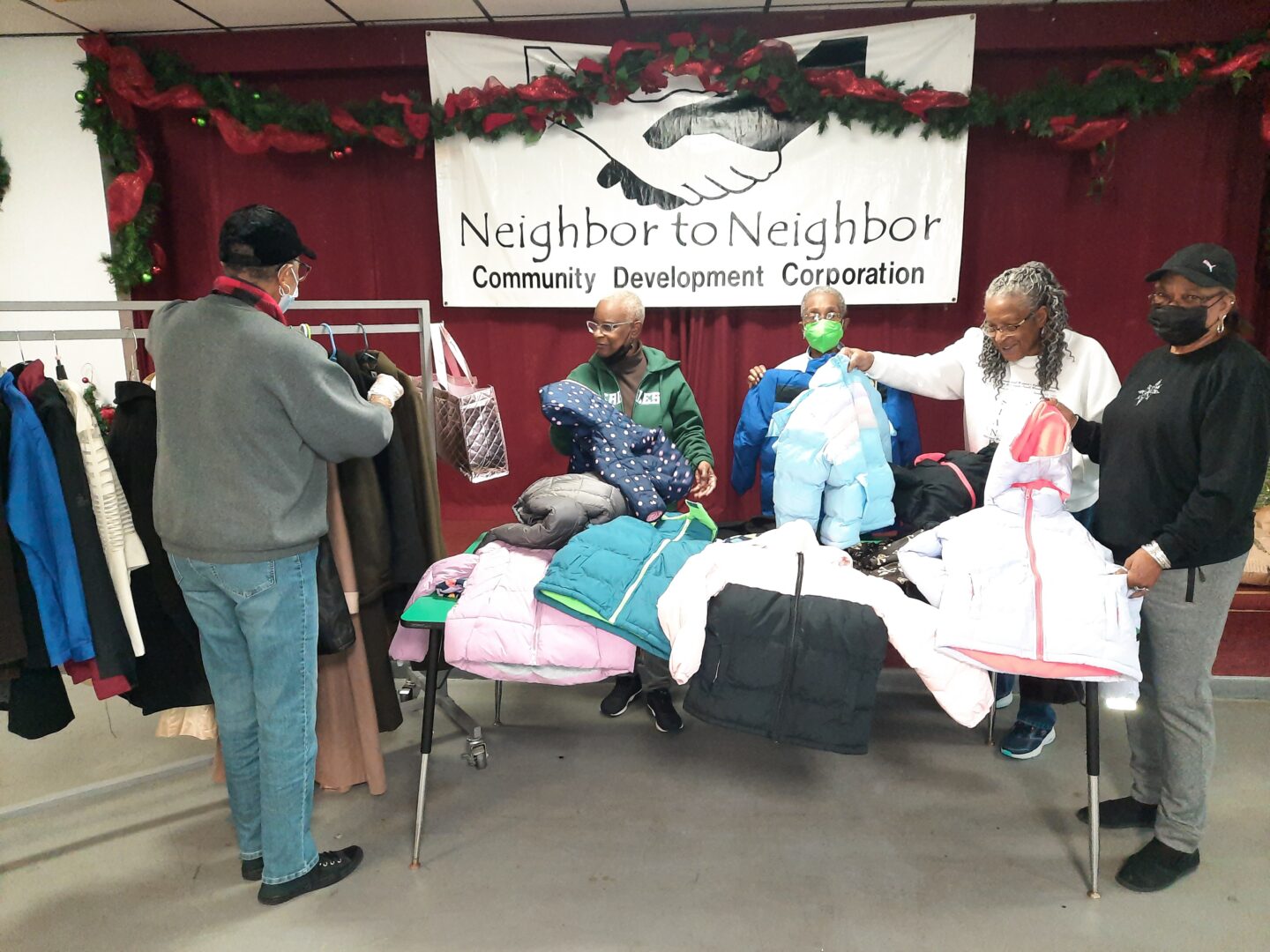 Brand-New Winter Coats Provided to Neighbor to Neighbor CDC - Cozy ...